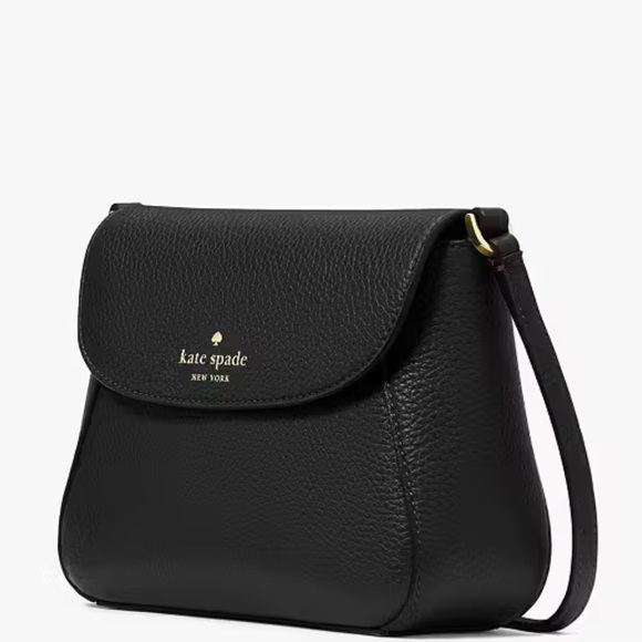 kate spade | Bags | Nwt Pebble Black Leather Kate Spade Monica ...